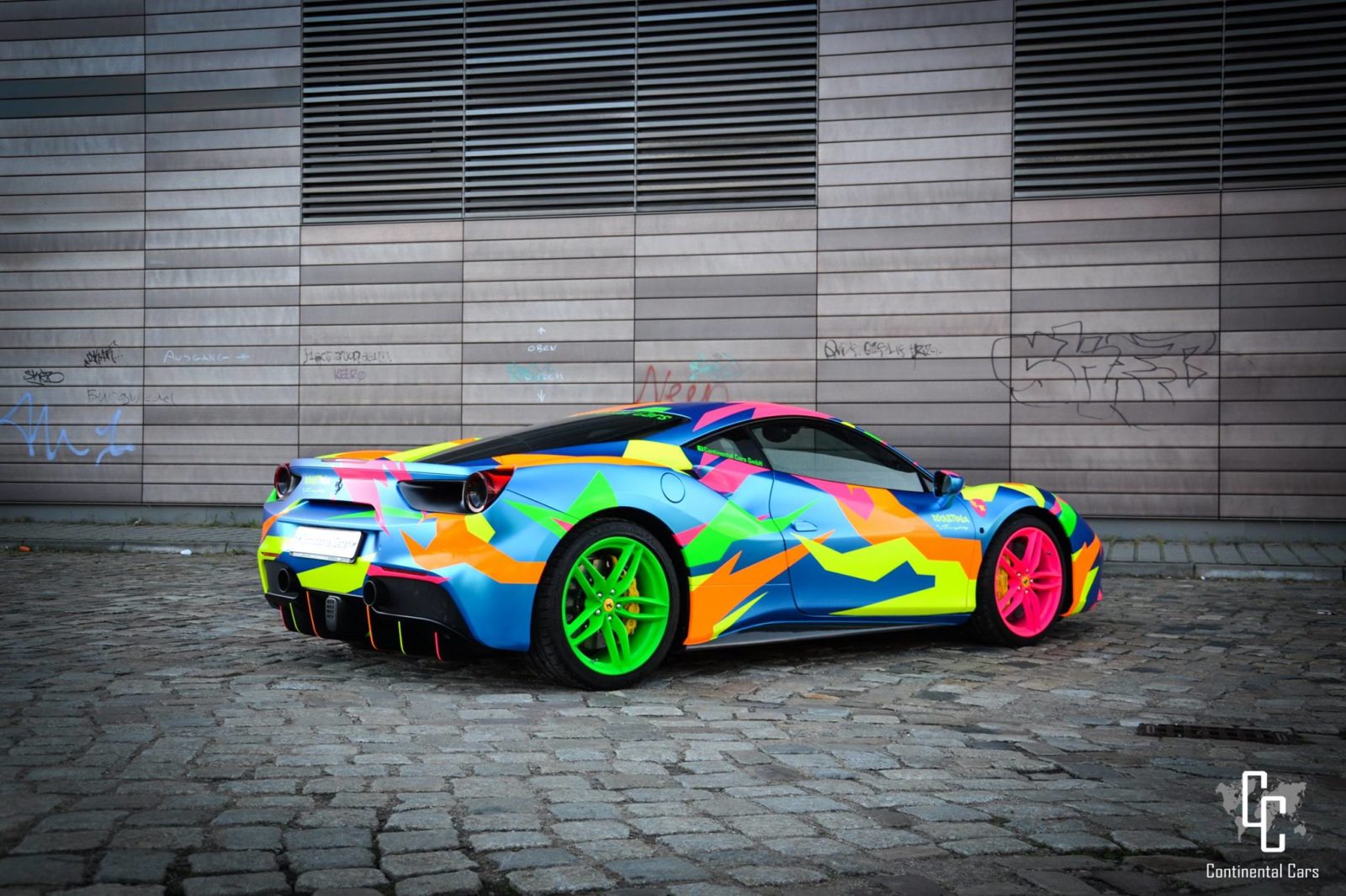 Premiumfolierung Ferrari 488 GTB | CiFol Werbetechnik