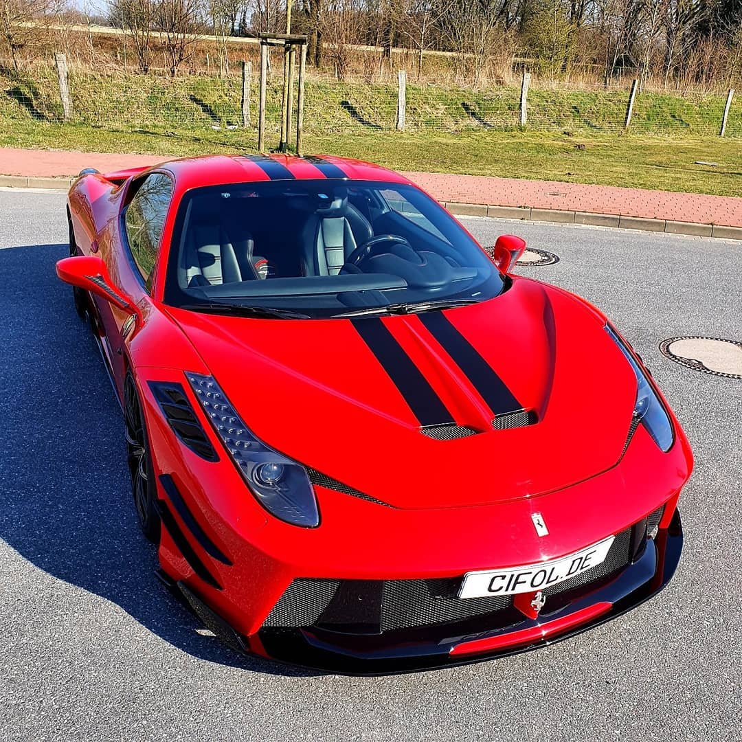 Ferrari 458 Italia PRIOR DESIGN UMBAU | CiFol Werbetechnik